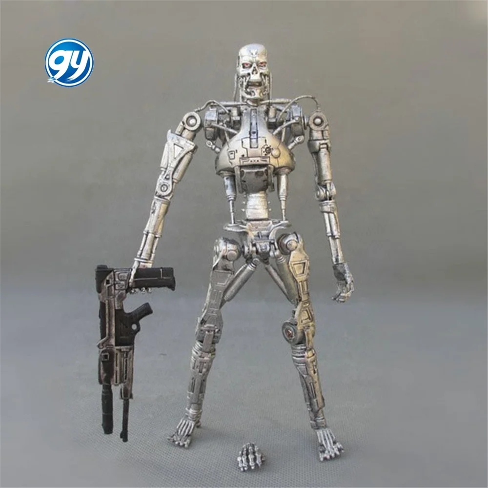 Terminator T800 Skeleton Boxed Future Soldier T1000 Figure