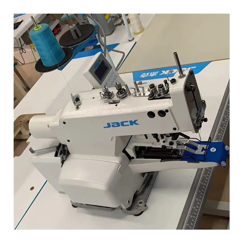 New China JACK JK-T373E Button Attaching Machine Big Button Setting ...