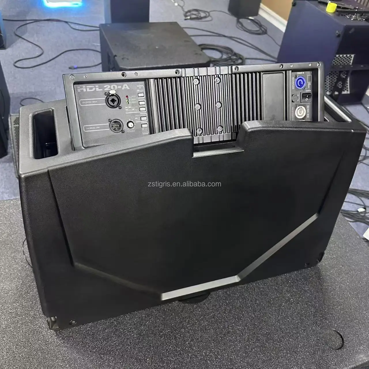 HDL 20-A Dual 10 Inch Active Line Array Speaker Rcf Hdl20a Stage Speakers Audio Sound Equipment ...