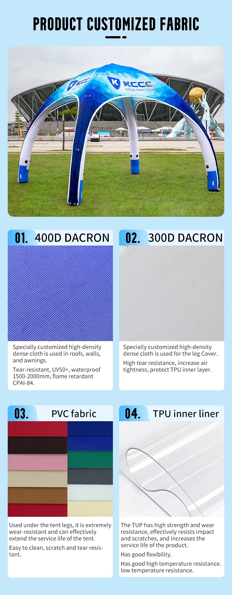 Multifunctional Advertising Inflatable Tent Event Giant Air Dome Pvc ...