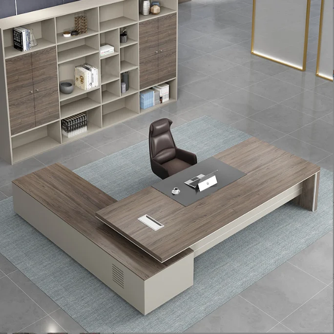 Office Furniture President Executive Desk Single Boss Table Modern ...