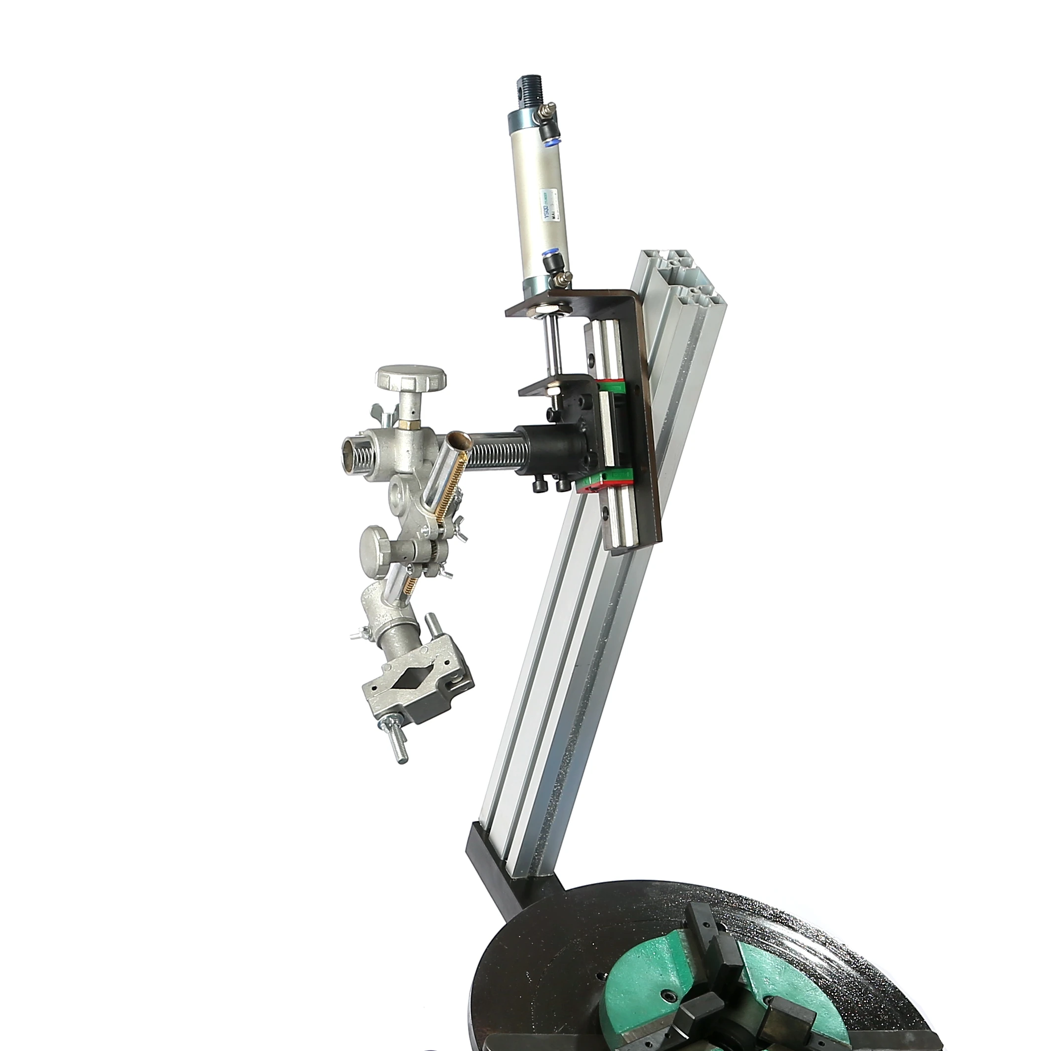 30KG Welding Turntable Welding Positioner Rotary HD-30 With WP200 Lathe ...