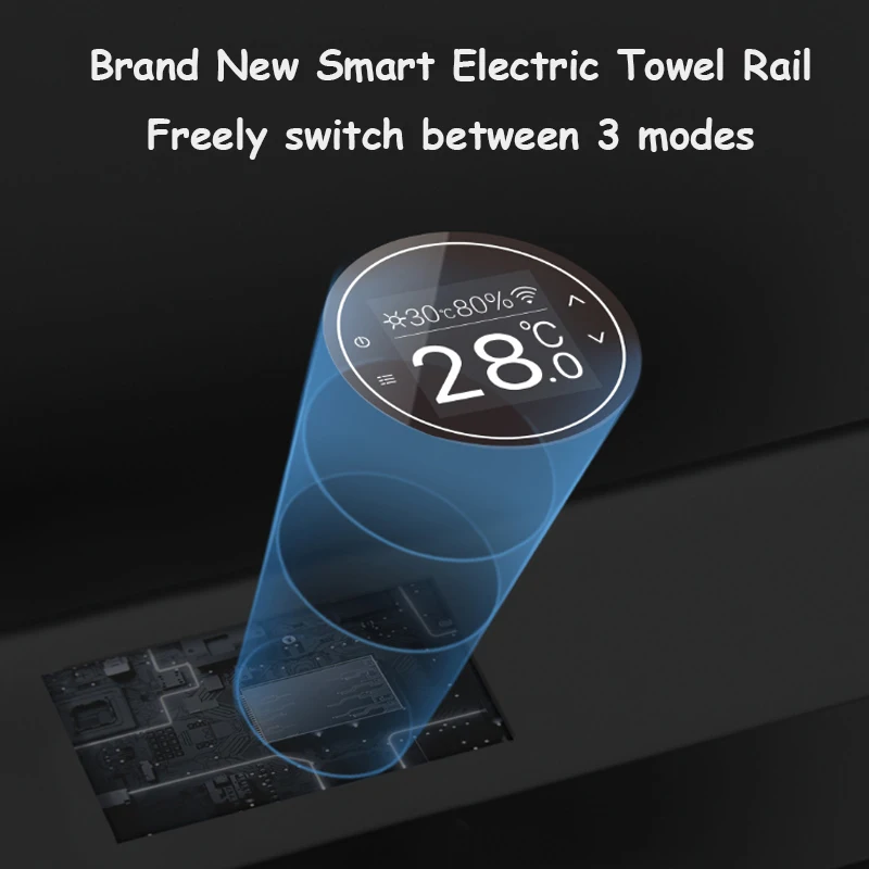 Ows Smart Constant Temperature Electric Heating Towel Rack Works With ...