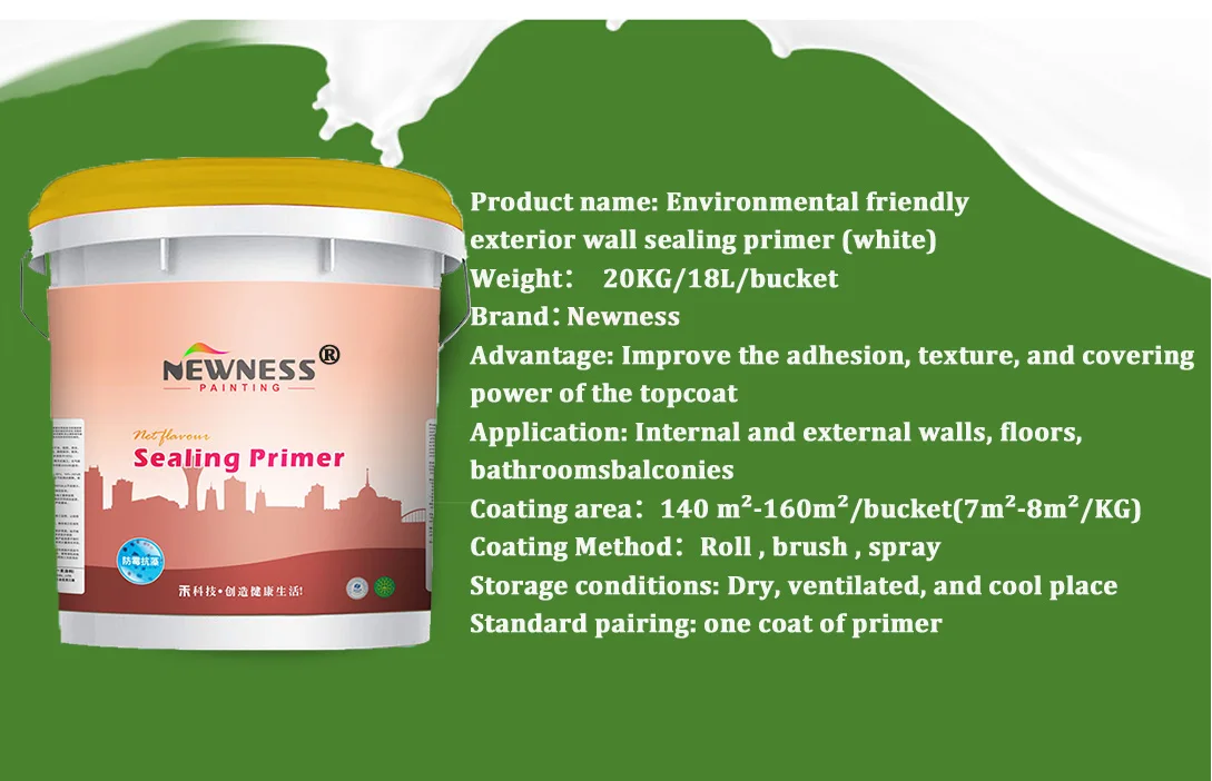 Interior And Exterior Wall Paint Alkali-resistant Sealing Primer - Buy ...