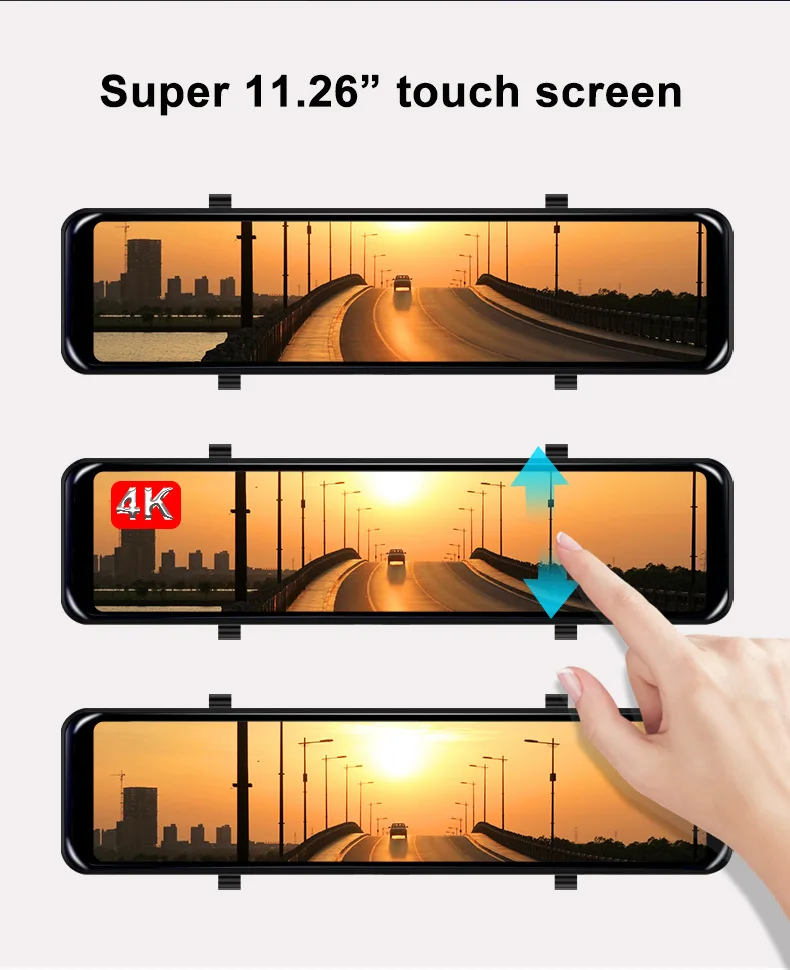 4k Resolution Dash Cam Driving Car Dvr Car Built In Wifi Gps Tracker ...