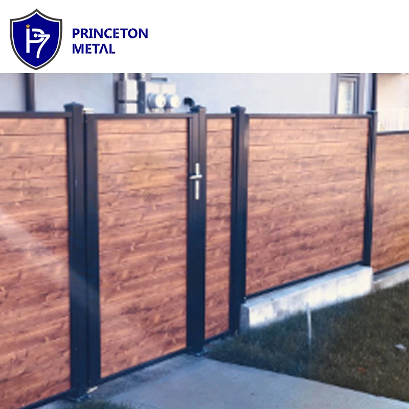 Aluminum Slat Fence and Gate - Durable Privacy Solutions