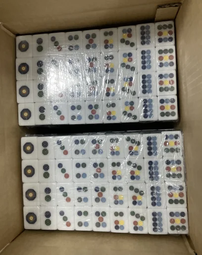 Customized Acrylic Mahjong Tiles Set - Singapore & Malaysia