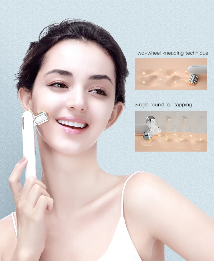 Face Massage Microcurrent Electric Face Massager Facial Lifting Tool Face Lift Roller Massager