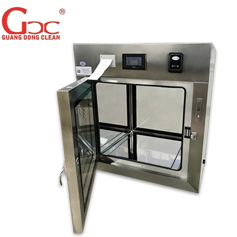 Stainless Steel Pass Box Cleanroom Pass Through Box Clean Room For ...