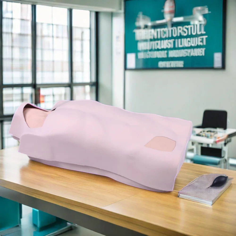 DARHMMY PVC Full-Function Central Venous Injection Torso Model Human ...