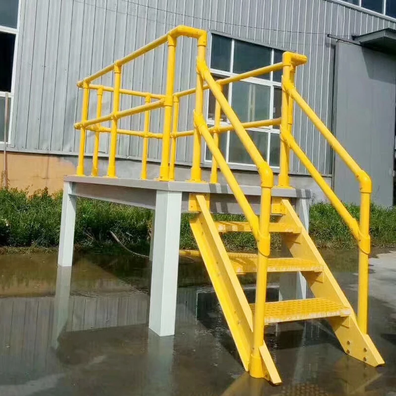 Insulated Frp Step Ladders For Industrial Using Gfrp Fiberglass Ladders ...