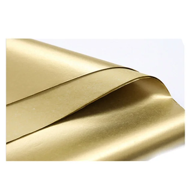Gold Metallic Wrapping Paper - Customizable & Luxurious