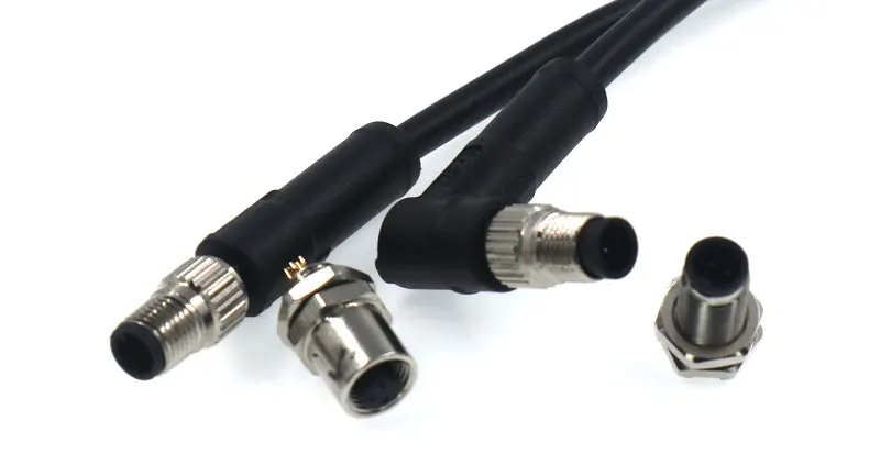 Ip67 Waterproof Aviation Automation Sensor Connector M5 M8 M16 M23 7/8 ...