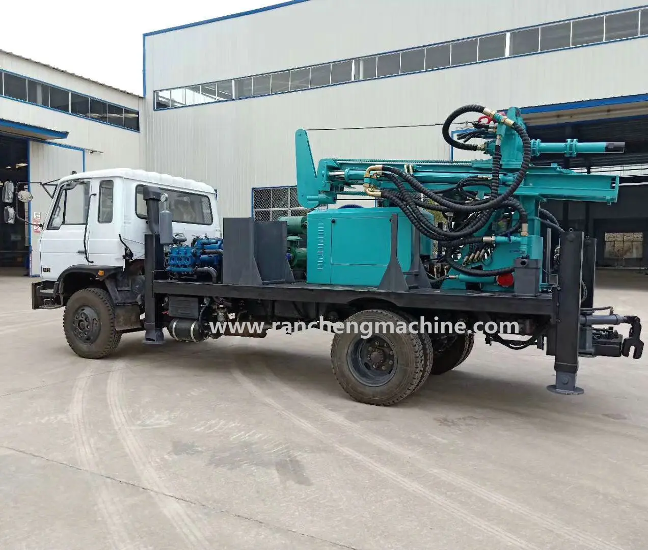 Truck Mounted Water Well Drilling Rig - 350m Depth