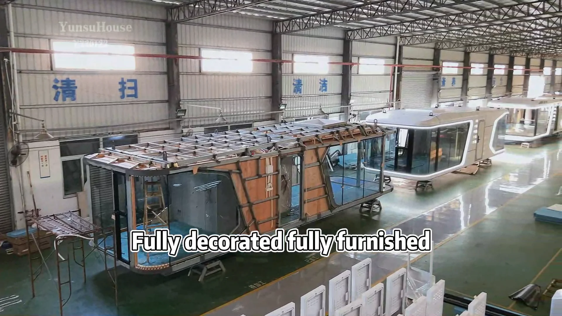 Hot Galvanized Steel Frame Soundproofing Floor-heating Aircon Hot Water ...