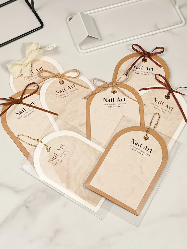 High Quality Nail Art Display Cards Customization Ins Nail Display ...