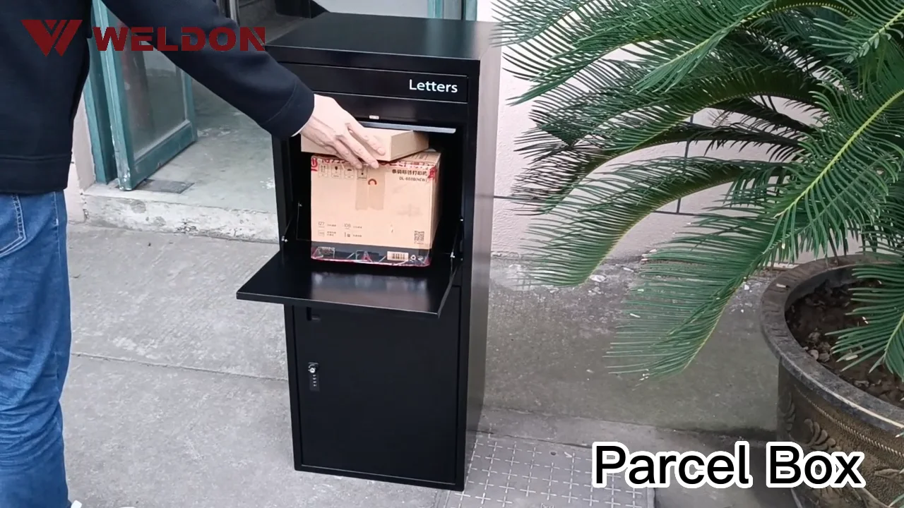 Weldon 2024 New Design Wood Grain Parcel Delivery Box Large Waterproof ...