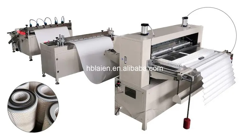 Expanded Metal Mesh Filter Mesh Making Machine Filter Core Spiral ...