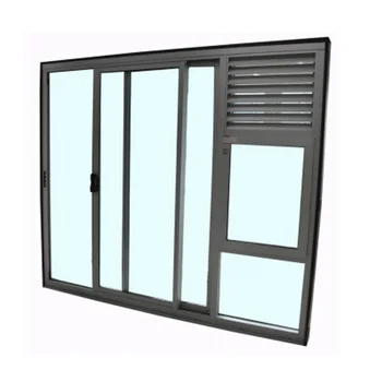 Hot Sale Single Pane Horizontal Storm Custom Color Sliding Glass ...