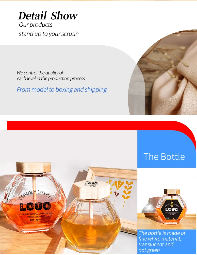 Exquisite Honey Jars - Durable, Airtight, and Versatile