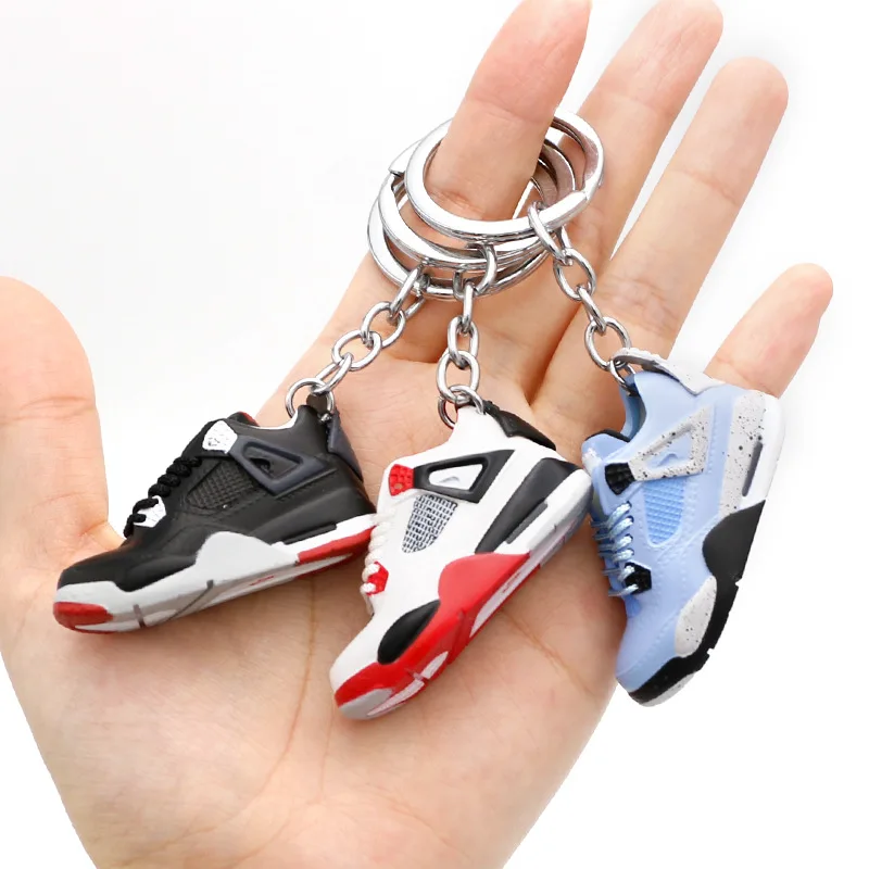 Custom Wholesale Mini 3d Basketball Shoe Sneaker Rubber Keychains Pvc ...