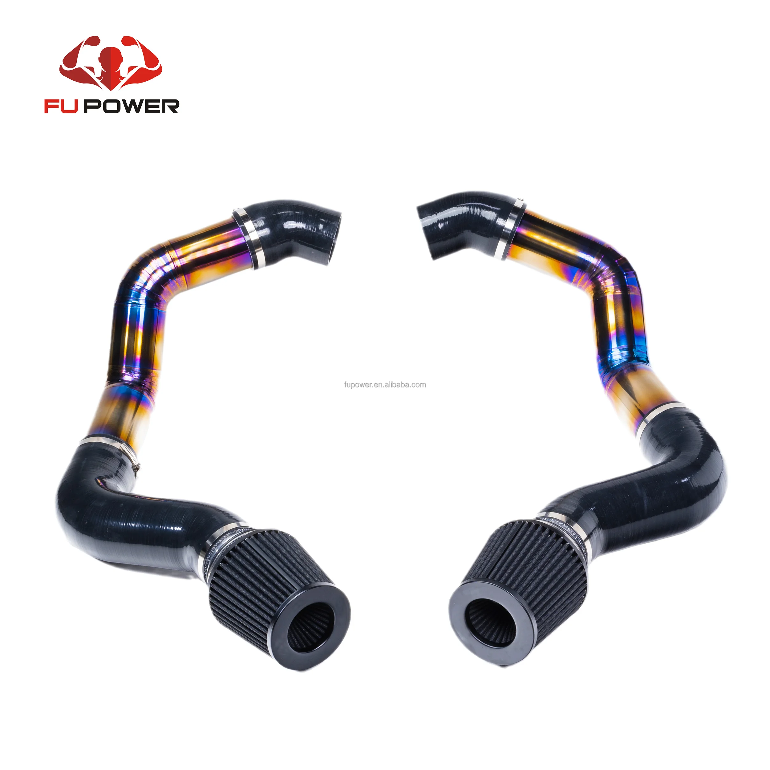 S63r F90 M5,F9x M8 2018+ Titanium Front Mount Air Intake Kit - Buy S63r ...