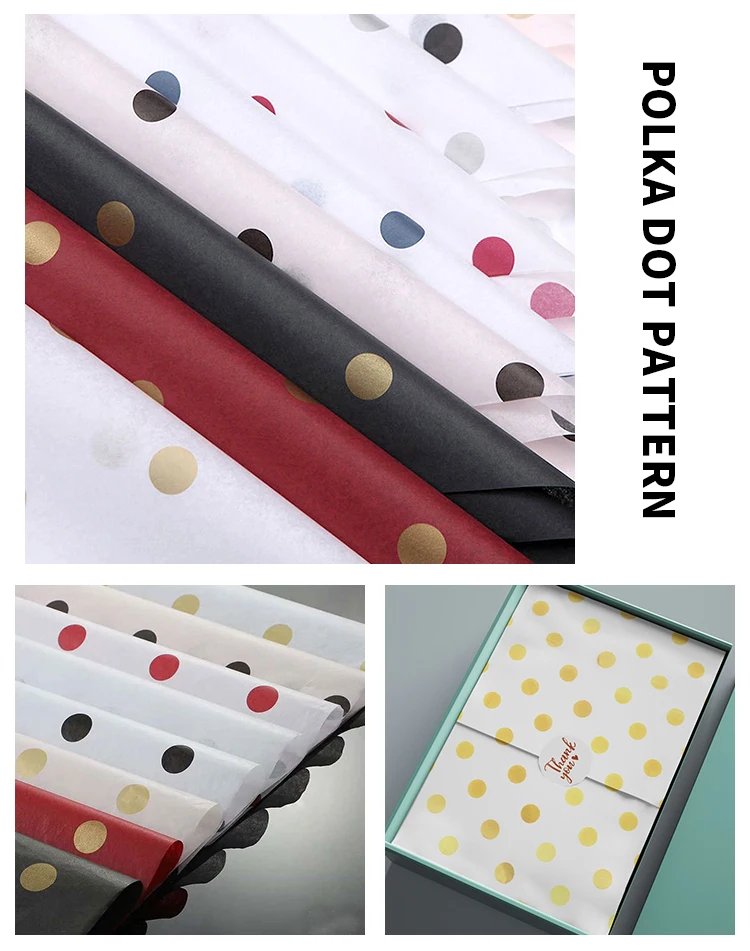 Custom Printed Logo Gift Wrapping Paper Clothing Tissue Paper - Buy ...