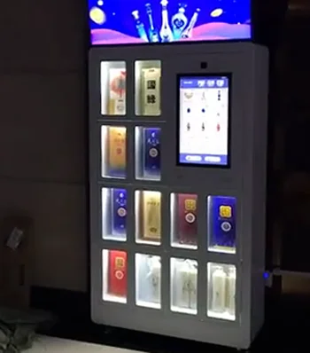 Factory sell intelligent alcohol vending machines, wholesale unmanned ...