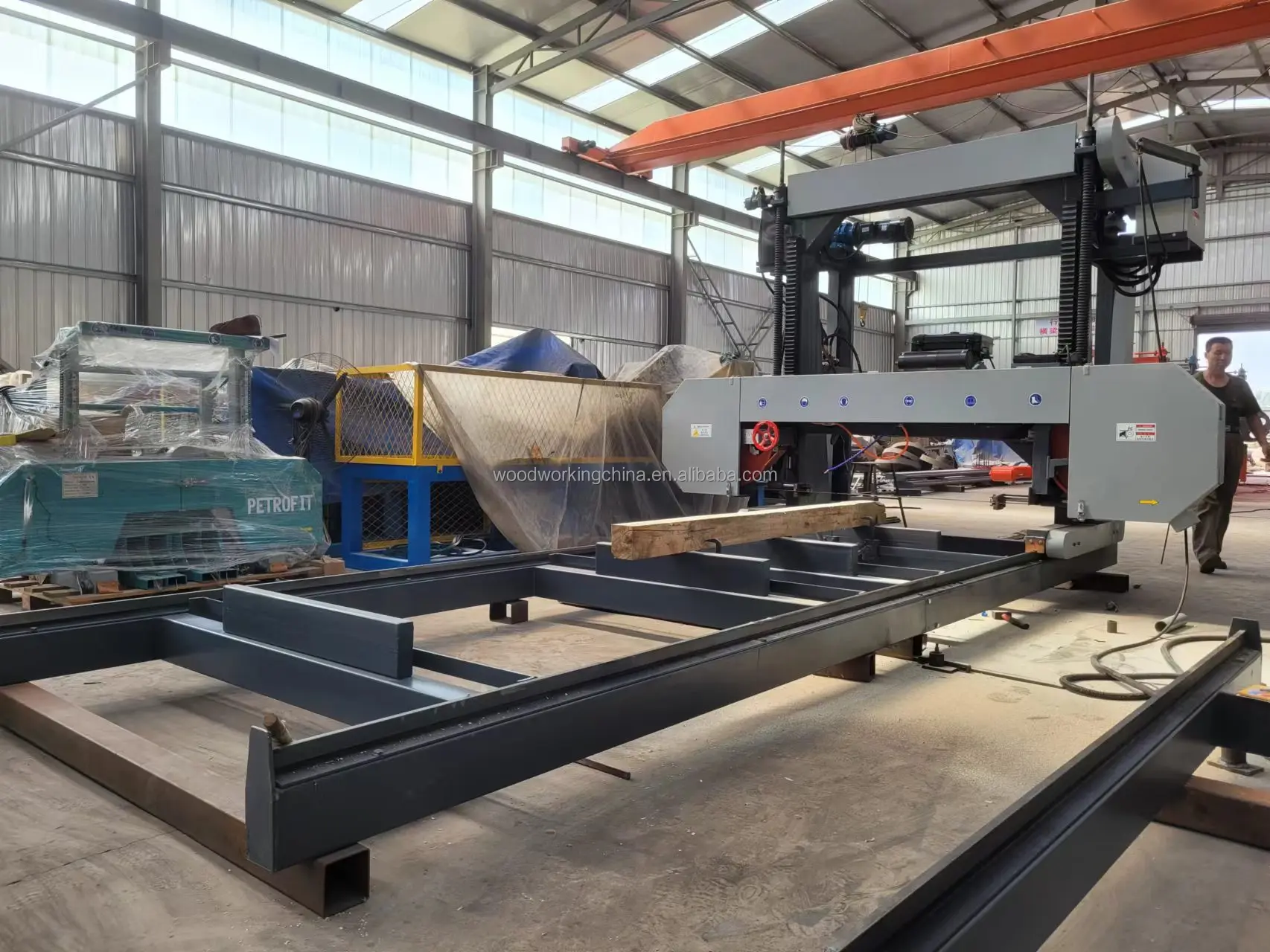 Saw Wood Cutting Circular Timber Mini Automatic Band Sawmill Machine - Buy Sawmill Machine Wood ...