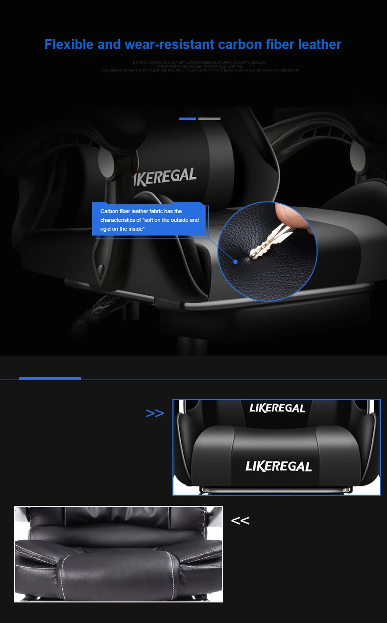 Cheap Custom Ergonomic PC Gaming Chair - Comfort & Style