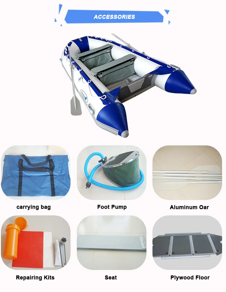 Plywood Floor Inflatable Boat Inflatable Boat Inflatable Life Raft Boat ...