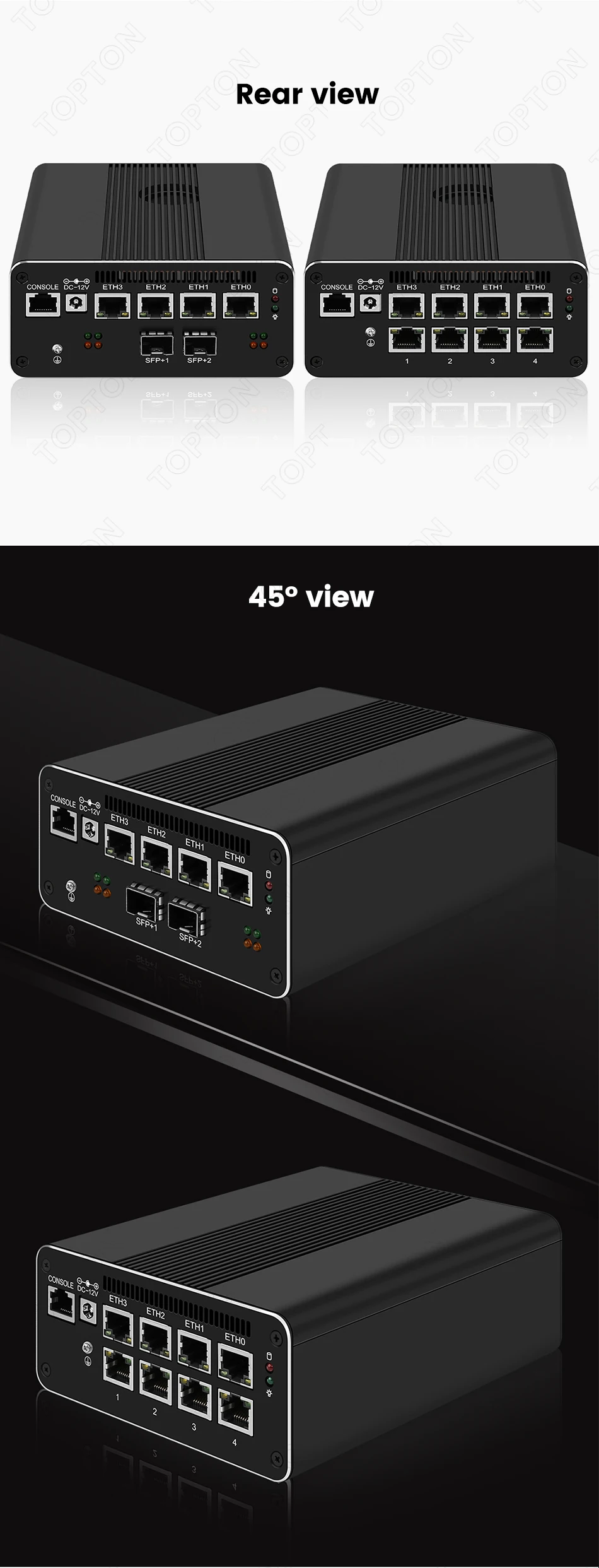 13th Gen Intel Soft Router - 2x10g SFP, 4x Intel I226-V