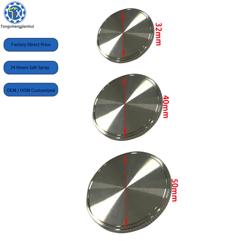 Wholesale Customized 40mm 50mm Brass Stainless Steel Coins