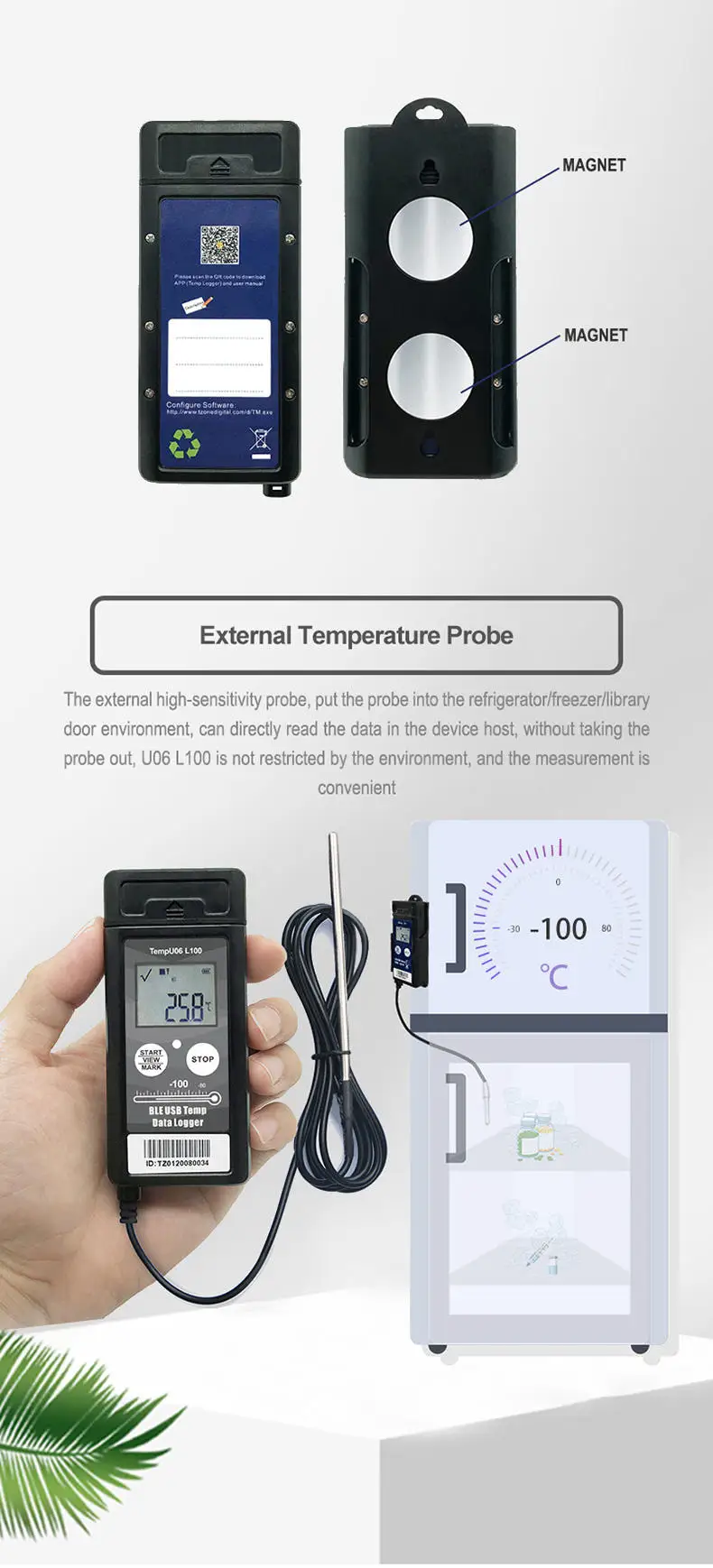 Tempu06 L100 Temperature Datalogger - Reliable & Accurate