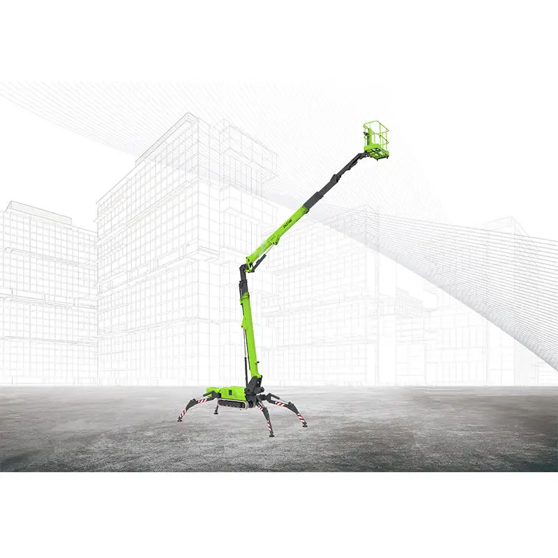 Famous Brand Crawler Spider Lift Cherry Picker Micro Lift New 27m ...