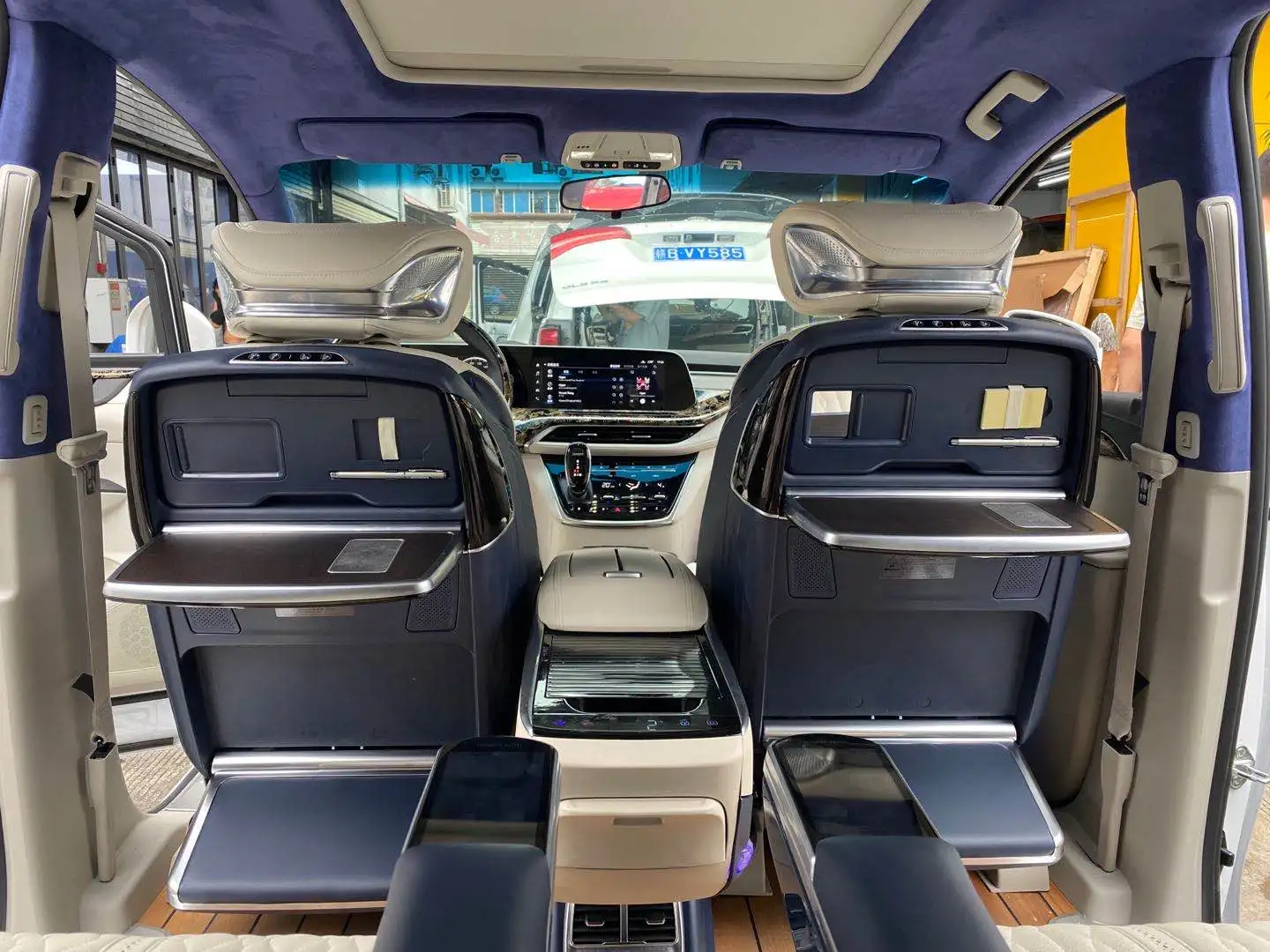 Interior Parts Manual Folding Table For Mercedes Benz G-class V-class ...