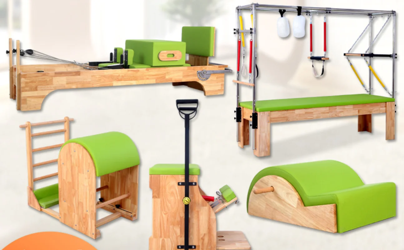 Home Use Portable Stable Maple Wooden Folding Yoga Machine Foldable ...