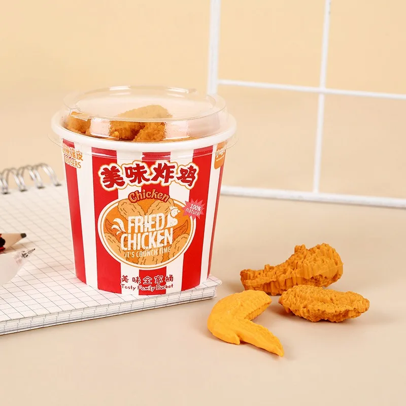 Simulation Of The Whole Family Bucket Fried Chicken Creative Mini ...