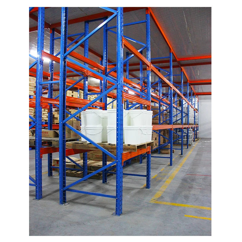 WAREHOUSE RACKING Large Capacity Selective Racking System Double Deep ...