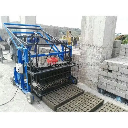 Standard Interlocking Cement Slag Stone Earth Automatic Small Clay Red ...
