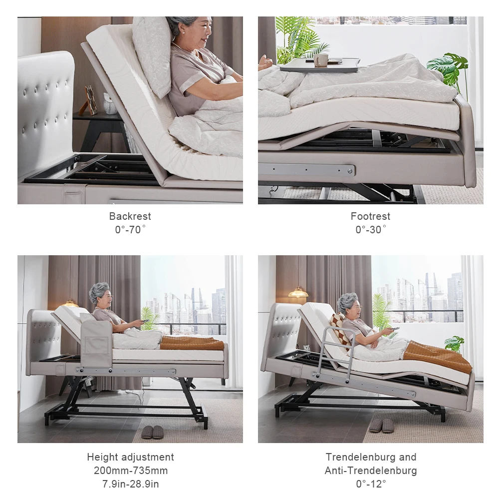 Tecforcare Modern Home Care Bed Rail For Elderly Care Product Electric ...