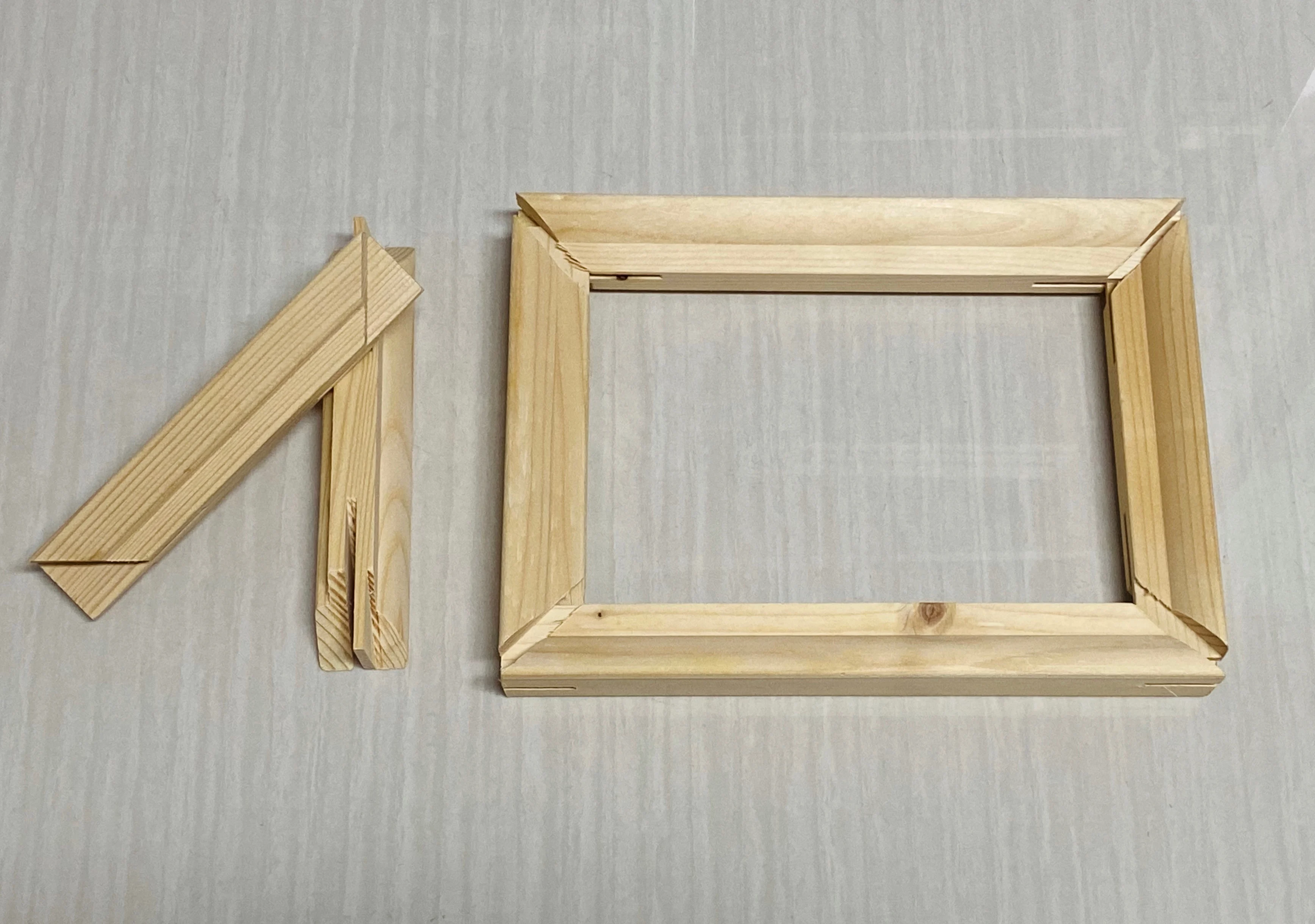 38x35mm Wooden Canvas Painting Inner Frame Stretcher Bars For Oil ...