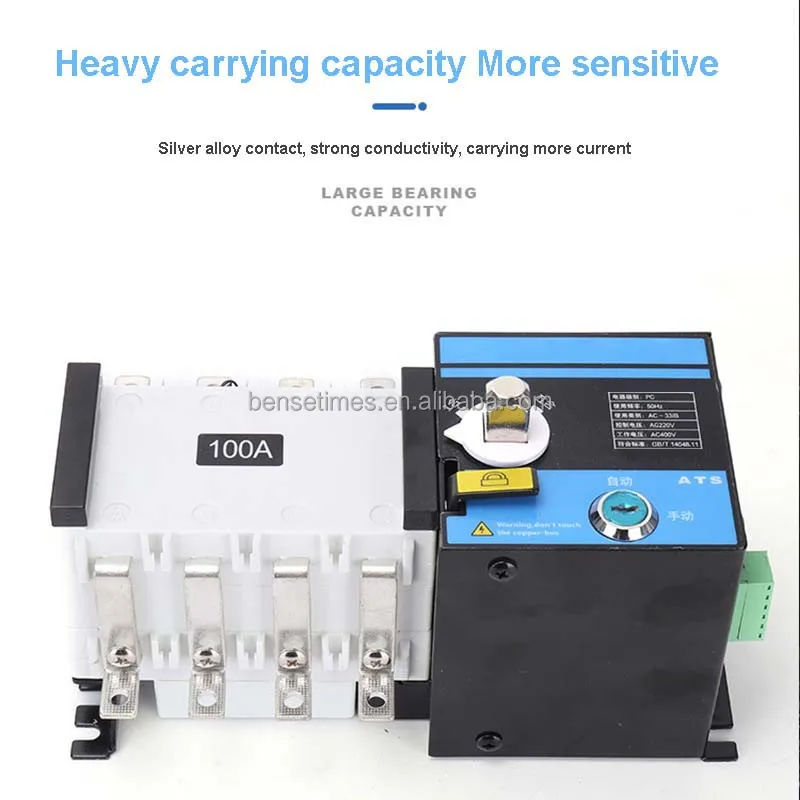 Dual Power Transfer Switch Pc Ats-630a 4p Automatic Transfer Switch ...