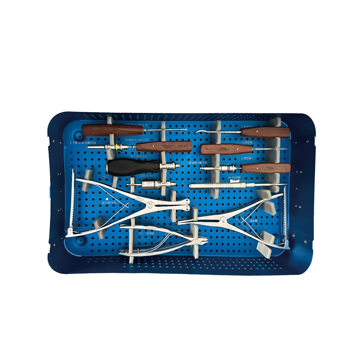 Basic Orthopedics Implant Locking Ankle Plate Instrument Set For Foot ...