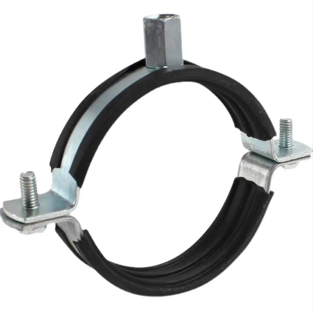 Heavy metal pipe clamp, drainage pipe hanger, PVC water pipe clamp ...