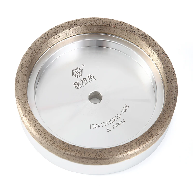 Jinlong Toothless Diamond Wheel Fast Cutting for Thin Glass Edge Rough ...
