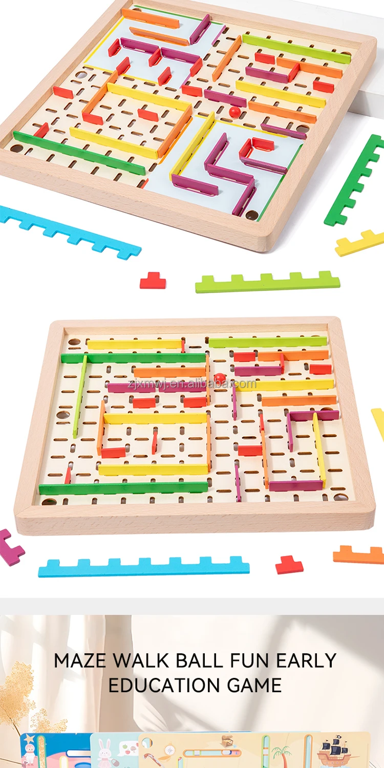 Early Educational Kid Logical Thinking Exercise Other Montessori Toy ...