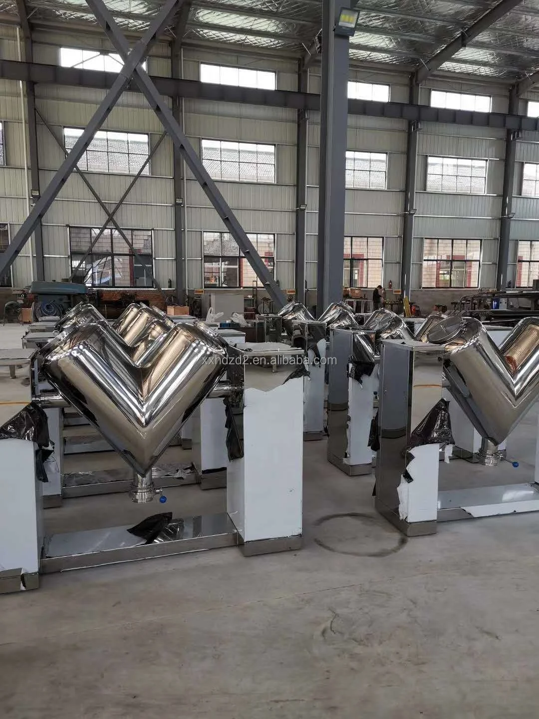 V-100 V Shape Powder Cone Mixer Machine V Shaped Mixer| Alibaba.com