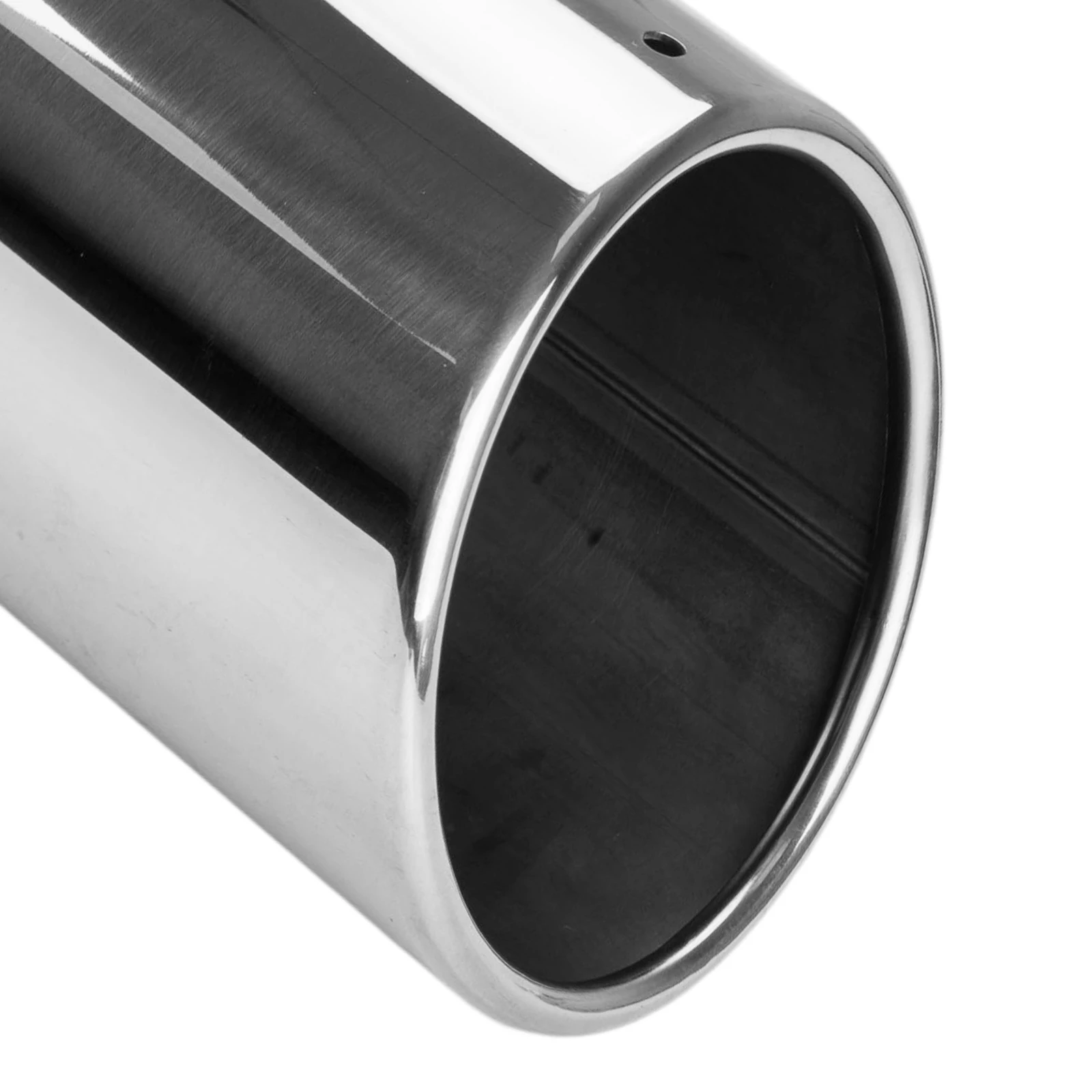 2.5 Inch Inlet 4 Inch Outlet Universal Silvery Weld-on Exhaust Tip ...