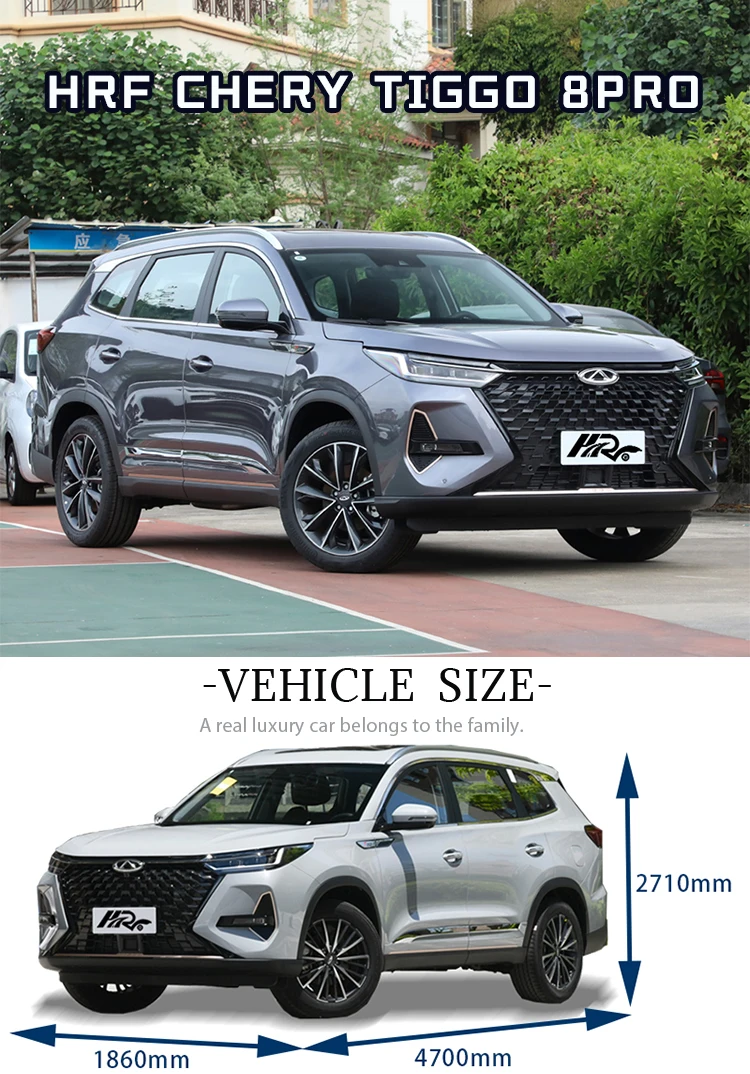 High Speed Chery Tiggo 8 Pro 2023 5-seater 7-seater Midsize Suv 1.6t 197 Hp L4 Petrol Car - Buy ...